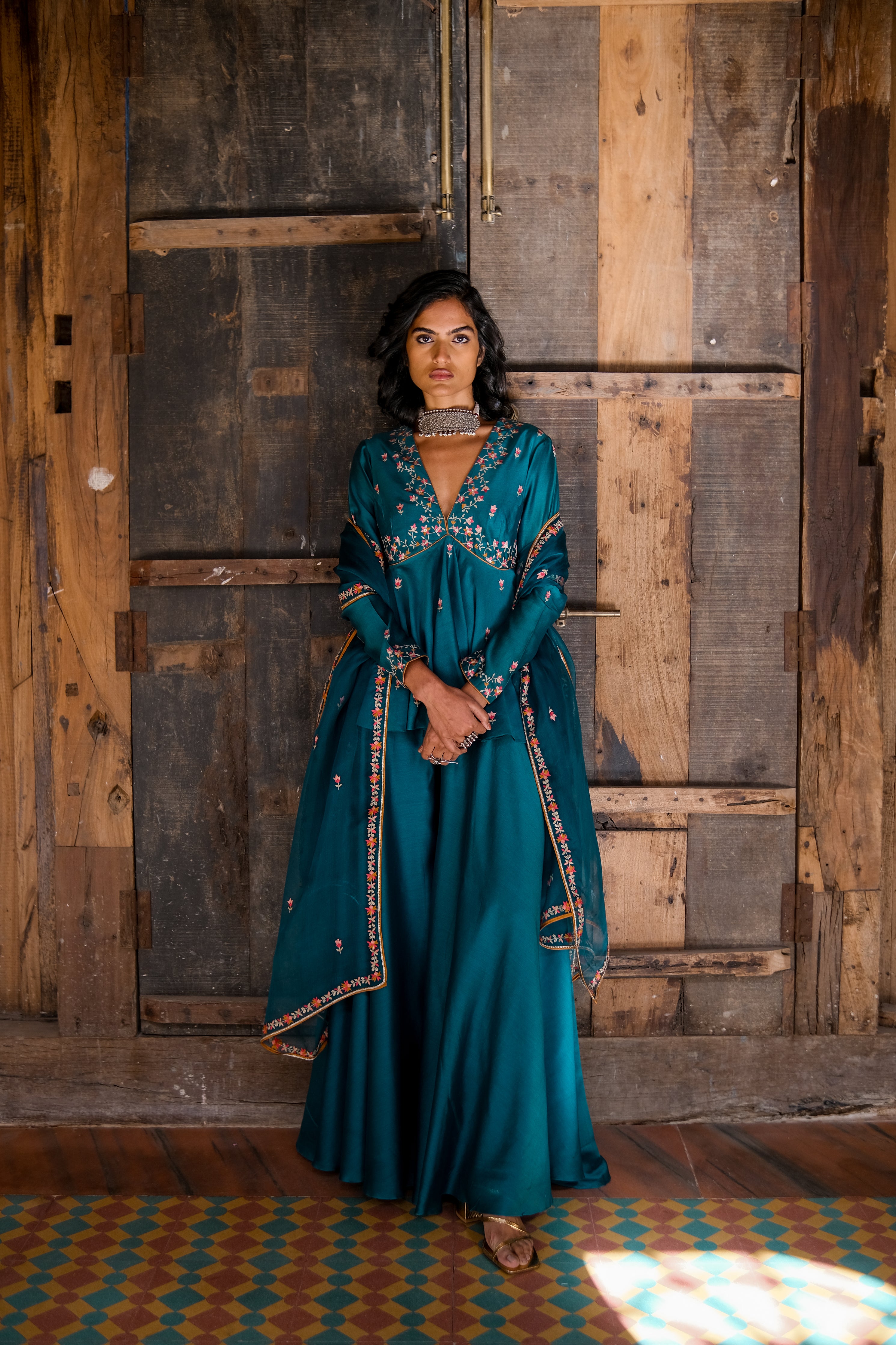 PHIROZI SANA SHARARA SET – Shikha Mehta