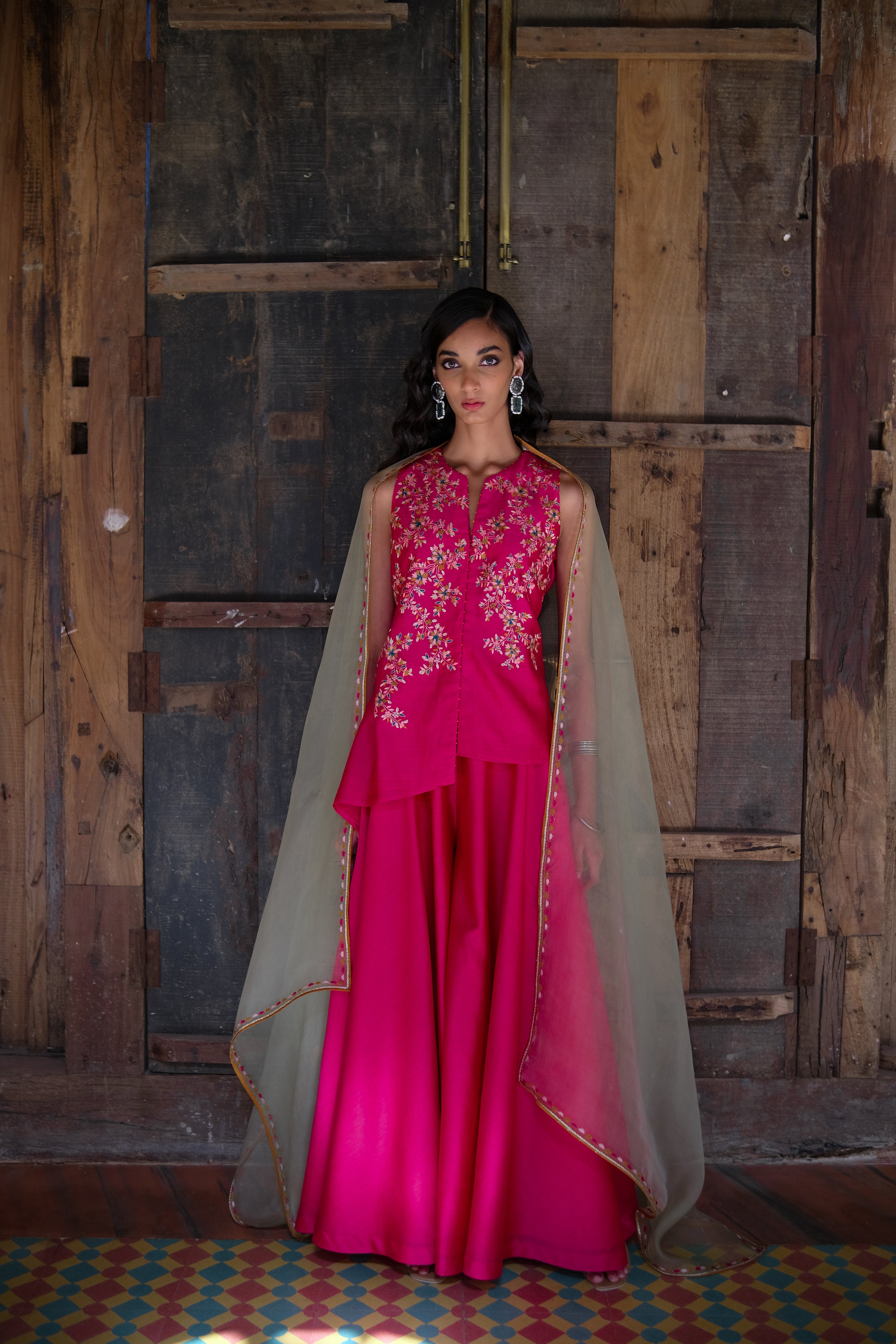 RANI SAANVI SHARARA SET – Shikha Mehta