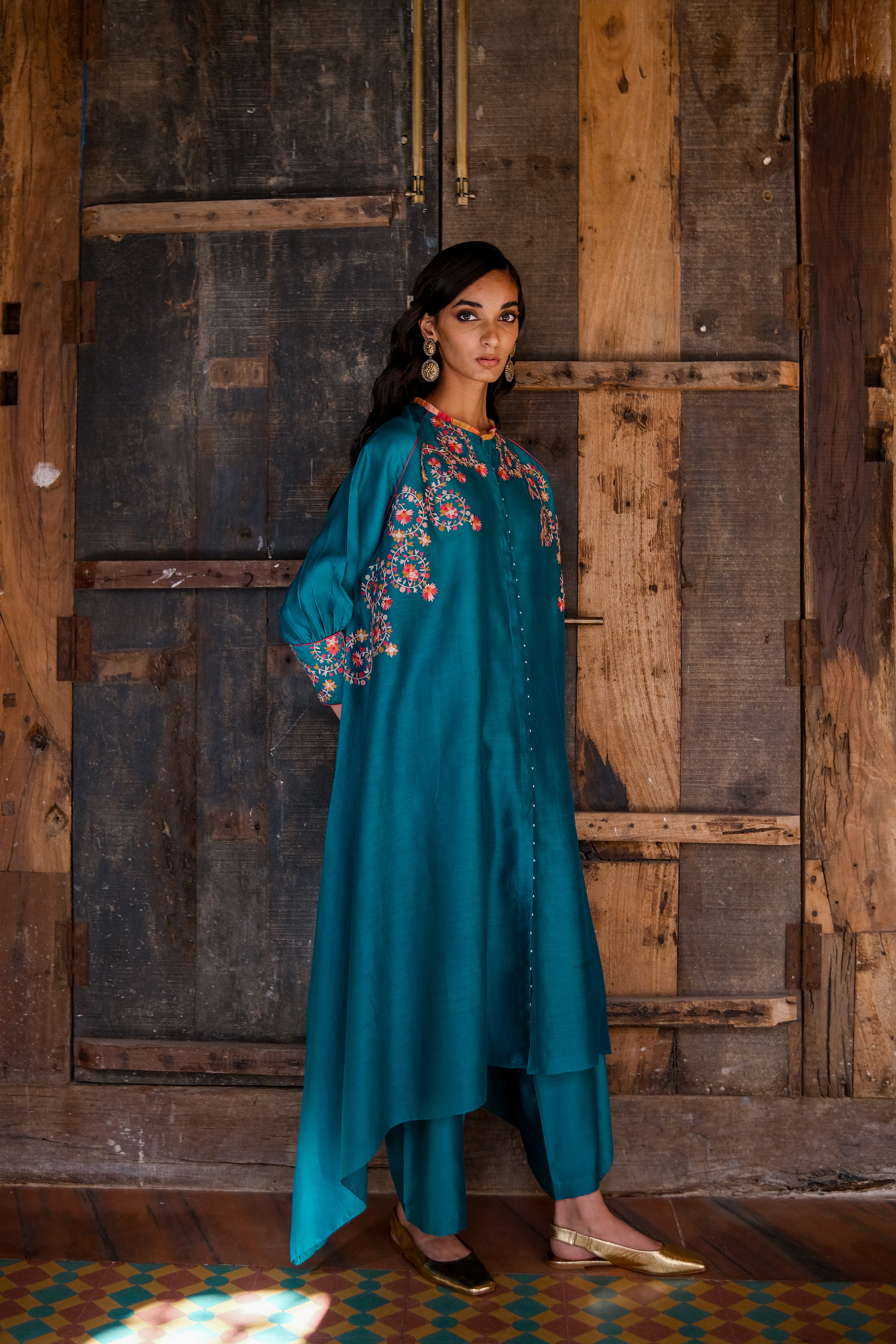 PHIROZI MILA TUNIC SET – Shikha Mehta